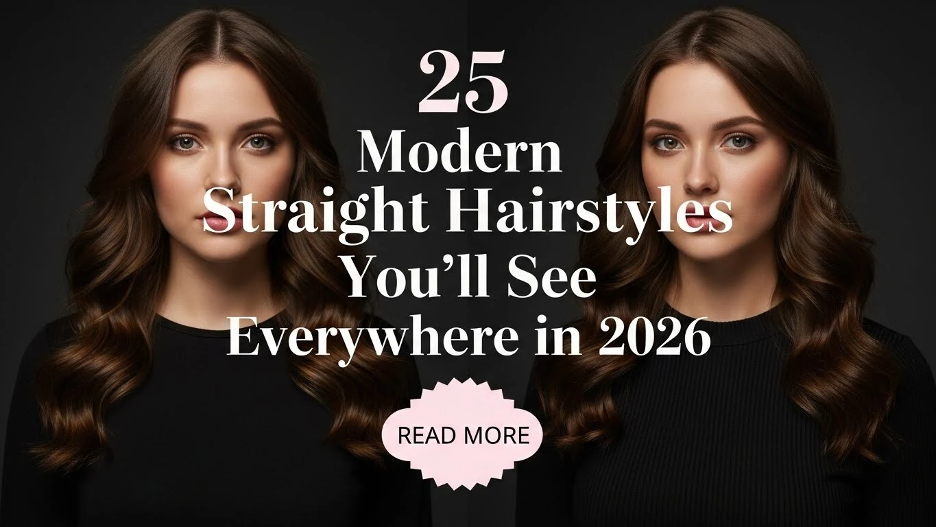 25 Modern Straight Hairstyles You’ll See Everywhere In 2026